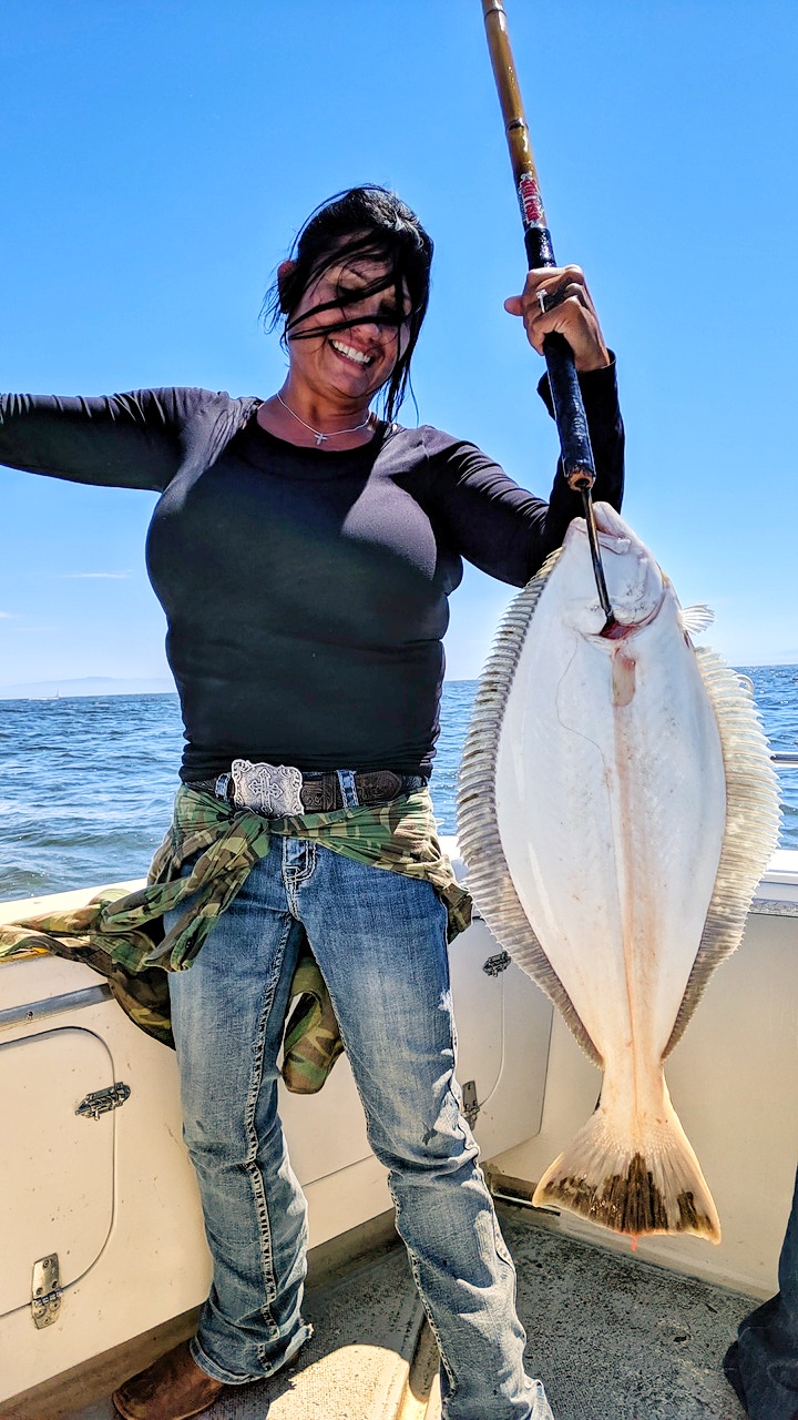 Halibut - Monterey Bay and Santa Cruz Fishing Charters